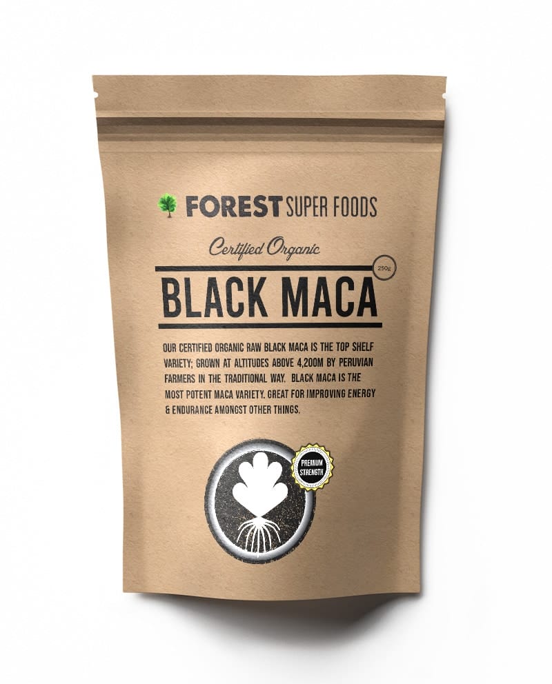 Organic Black Maca Powder – Energy & Stamina | FSF